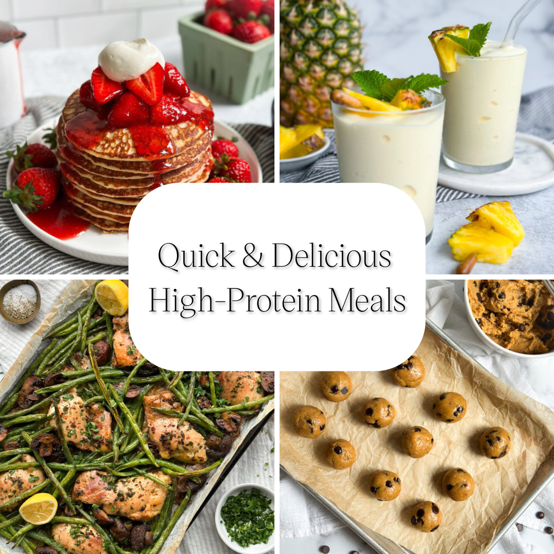 Quick & Delicious High-Protein Meals to Keep Moms Energized - Natasha ...